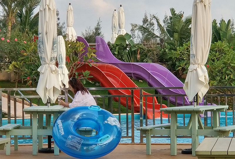 Safety 30 Gauge (0.75mm) Transparent PVC 48" Water Park Single Tubes ...