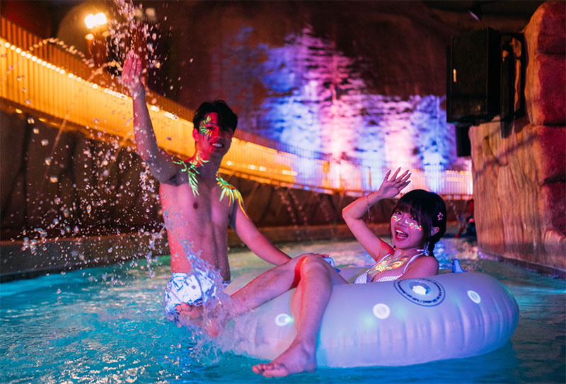 Different Creative Ideas To Capture Players For Night Parties In Water ...